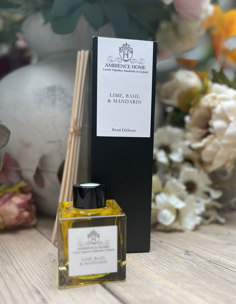 LIME, BASIL & MANDARIN DIFFUSER – Ambience Home (Surrey)
